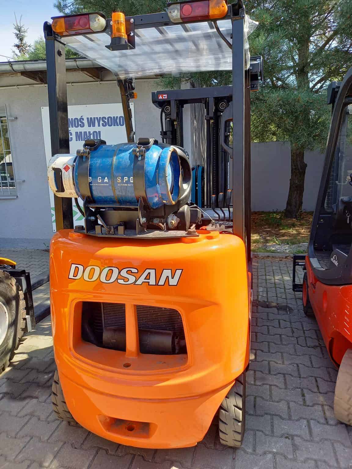 Doosan G18S-5 PRO - Irapol wózki widłowe Łódź - sprzedaż i serwis
